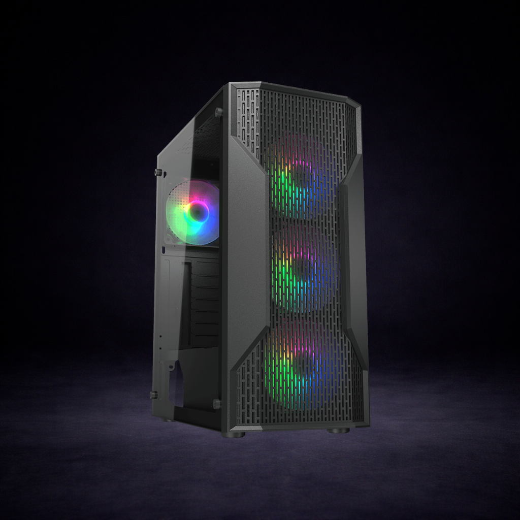PC Gamer 🧊 RED ICE 🧊, Ryzen 7 5700X, RTX 5060 – MYPC